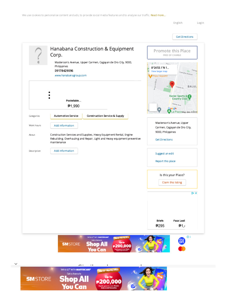 Hanabana Construction Services Overview | PDF