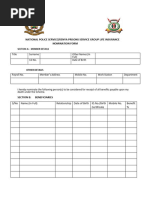 Application Form For A Community Based Organization (Cbo) | PDF ...