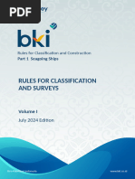 BV Rules: Part A: Classification and Surveys | PDF | Ships | Shipping