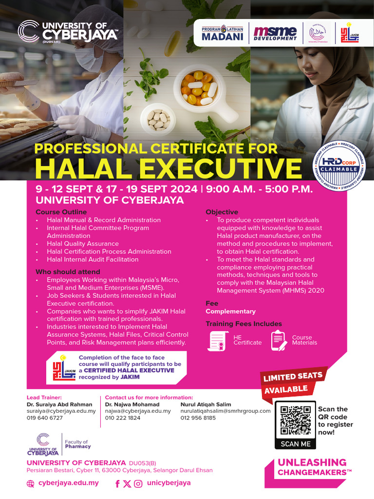 Halal Executive Poster-V2 | PDF | Certification | Business