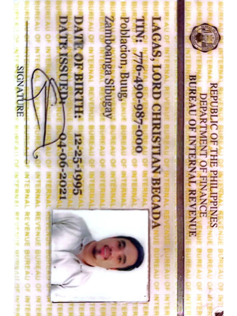 Government Id | PDF