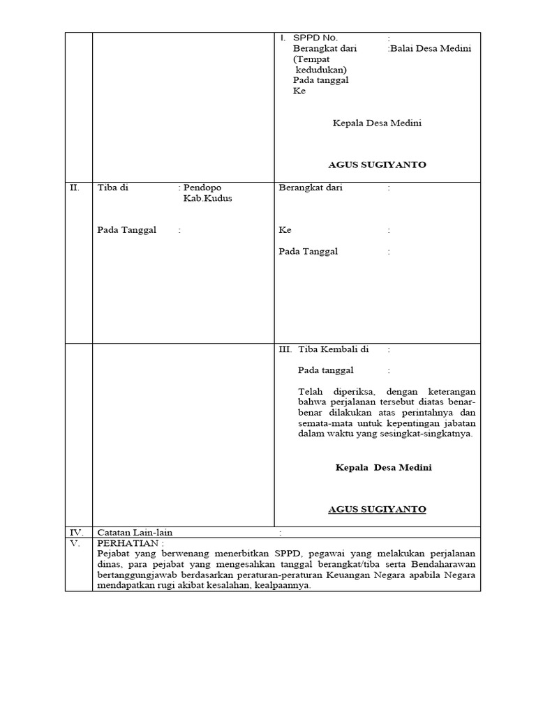 FORM SPPD NEW Ok | PDF