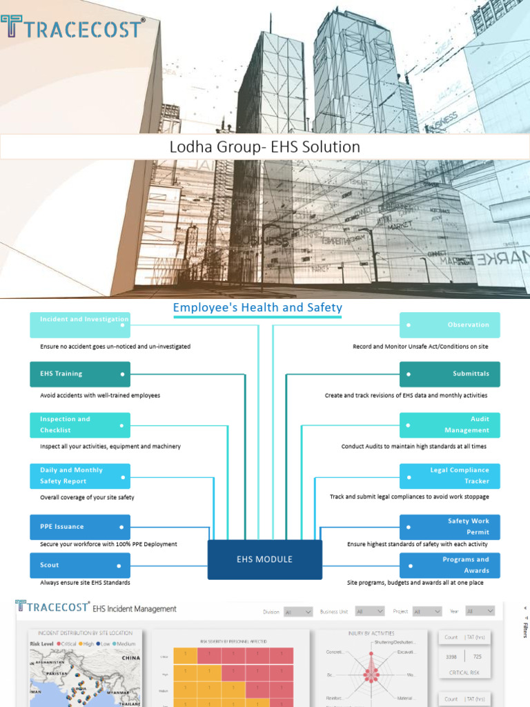 Lodha Group EHS Scope Presentation | PDF