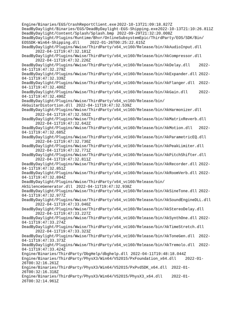 Manifest_NonUFSFiles_EGS | PDF | Operating System Families | Microsoft