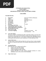 SP Life Skills Syllabus | PDF | Learning | Teachers