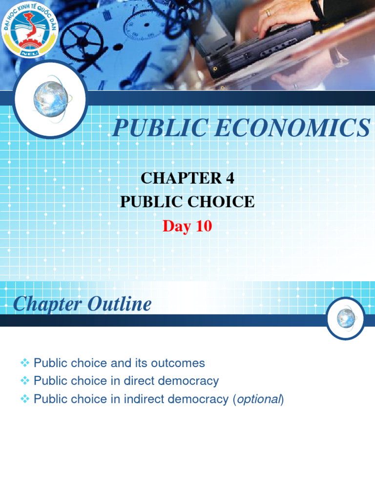 Lecture 10. Presentation. Public Choice | PDF | Voting | Public Choice