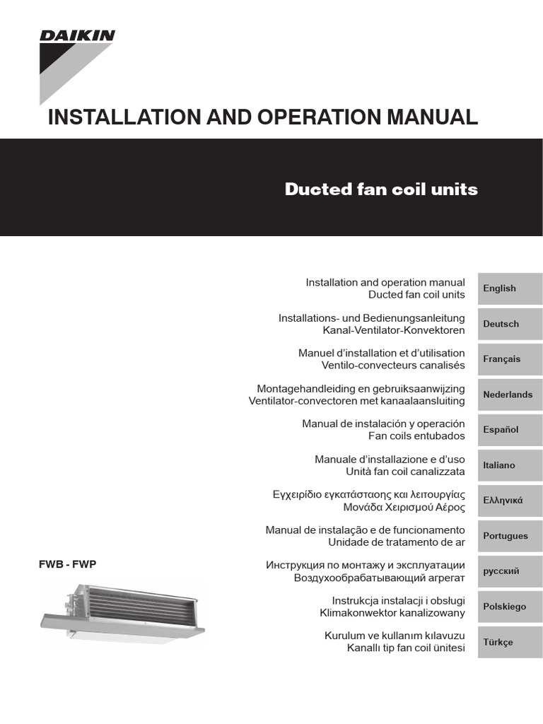 FWP-At IOM 4PW24344-1C Installation Manuals English | PDF