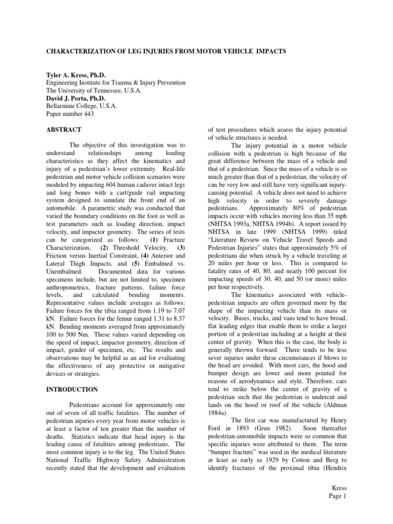 Car Crash 3 | PDF | Fracture | Force