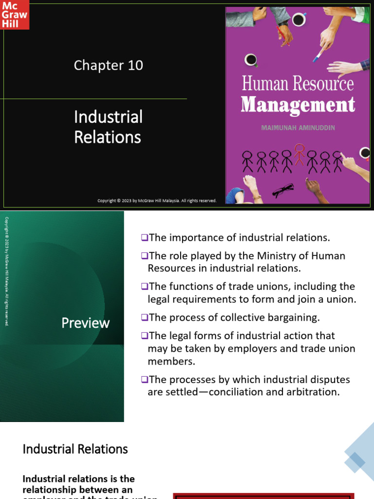 HRM Chap10 | PDF | Employment | Trade Union