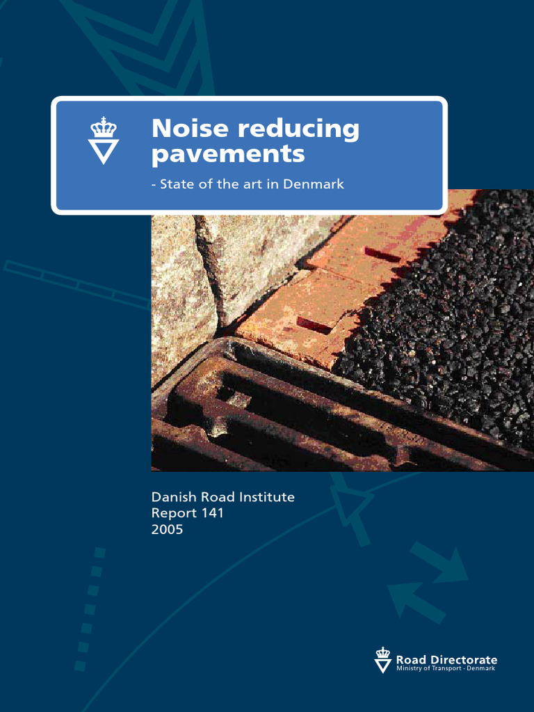 Noise Reducing Pavements | PDF | Road Surface | Porosity