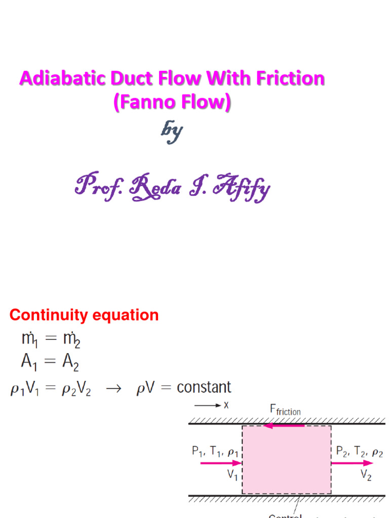 9 Compressible Flow (Fanno Flow) | PDF | Mechanics | Liquids