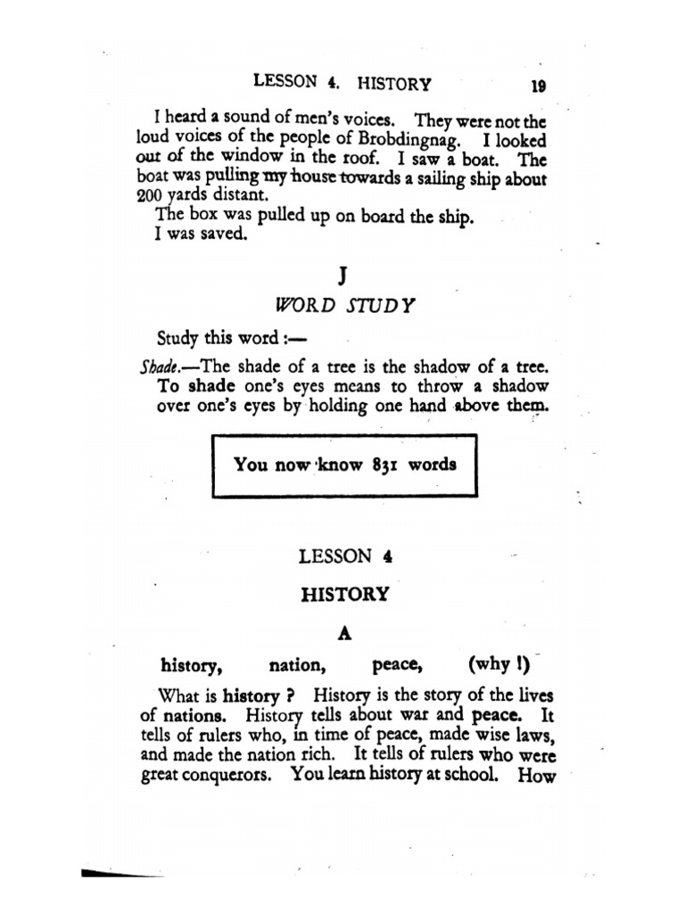 Mew Method Reader 2 LESSON 4. HISTORY | PDF