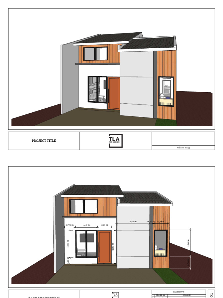 Desain Rumah 45 Rev3 | PDF