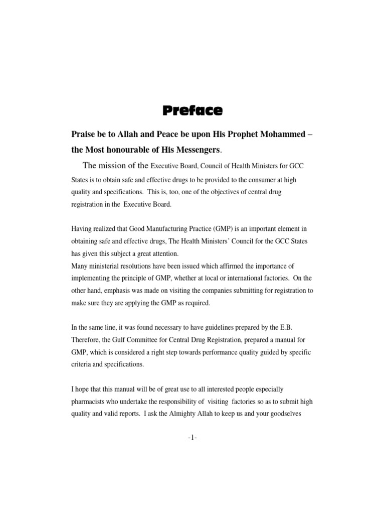 Good Manufacturing Practice CGMP | PDF