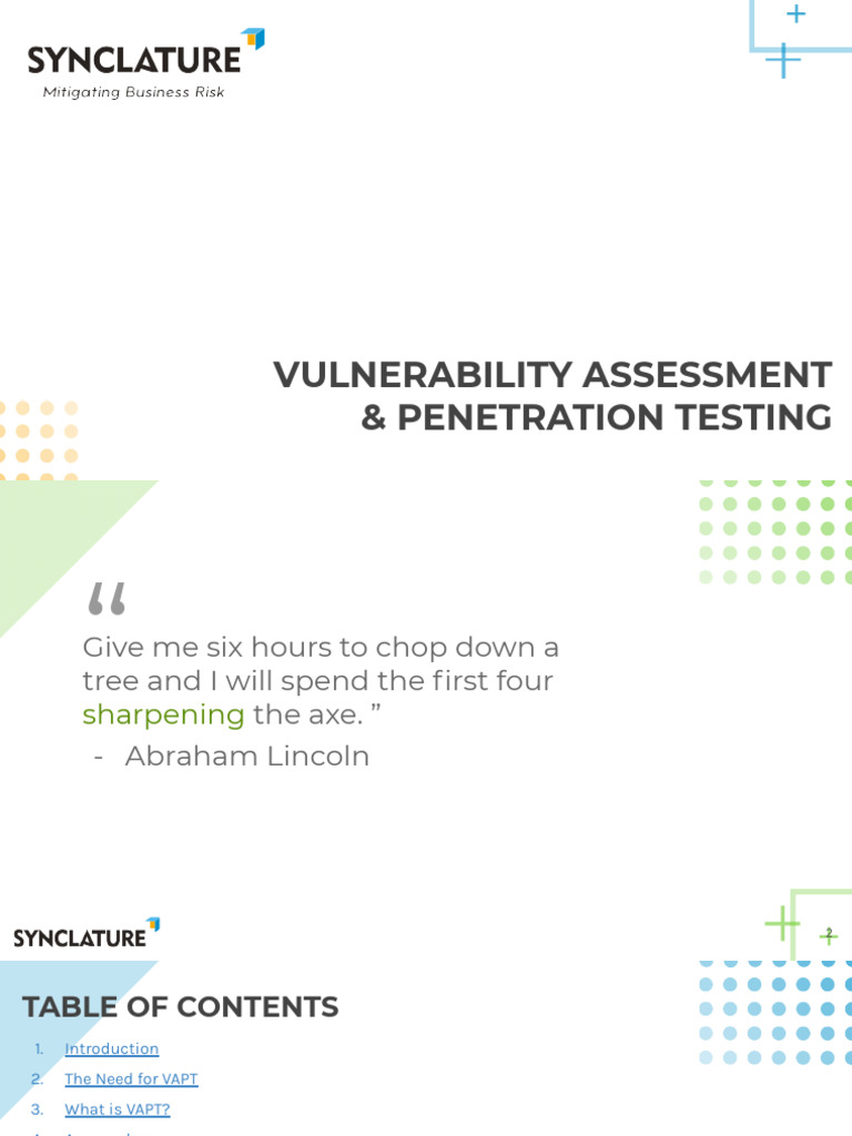 VAPT: Comprehensive Security Testing Guide | PDF | Security | Computer ...