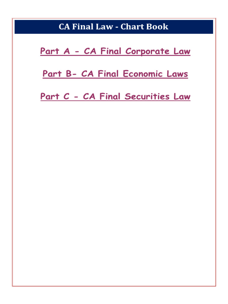 Final Law Chart | PDF