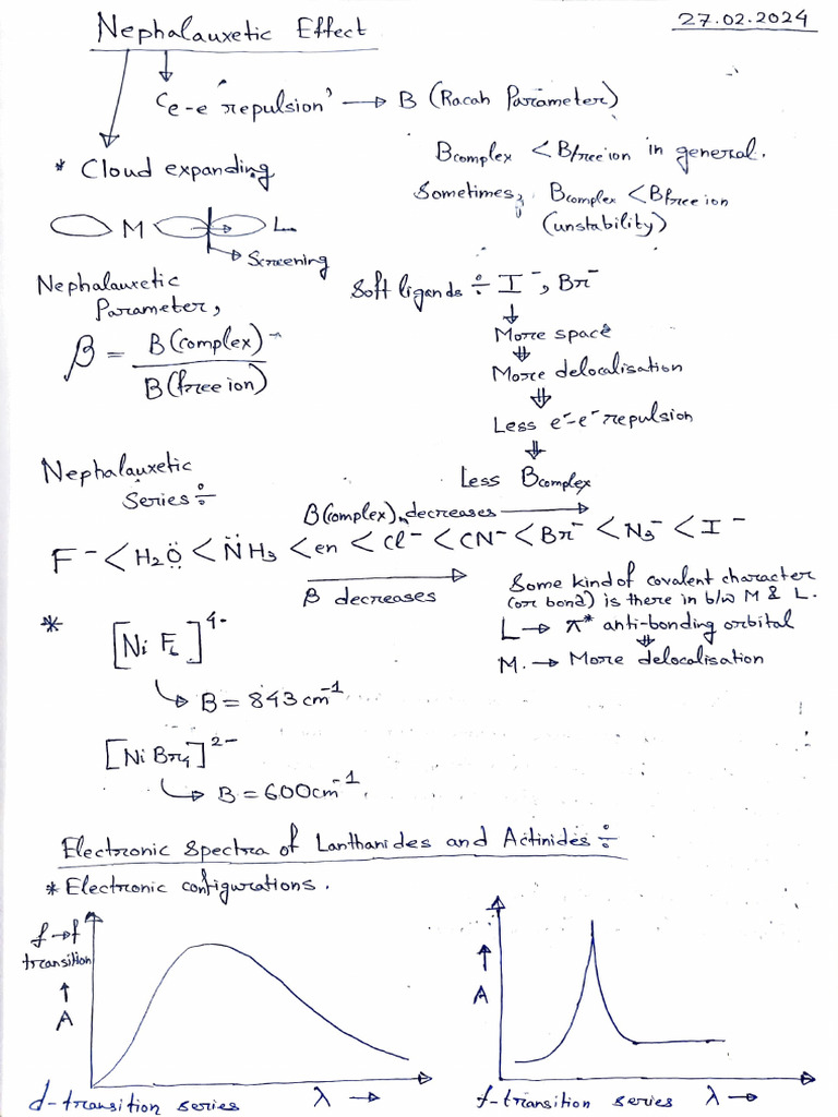 Coordination Chemistry 2 | PDF | Chemical Physics | Physical Sciences