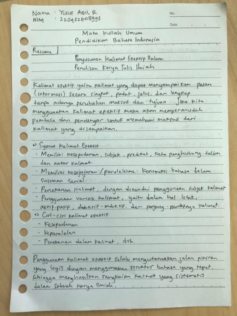 Yusuf Aqil Resume PBI | PDF