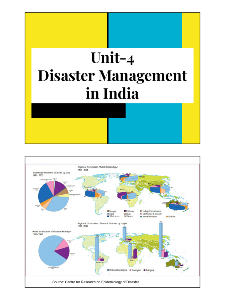 Disaster Management in India | PDF | Nuclear And Radiation Accidents ...