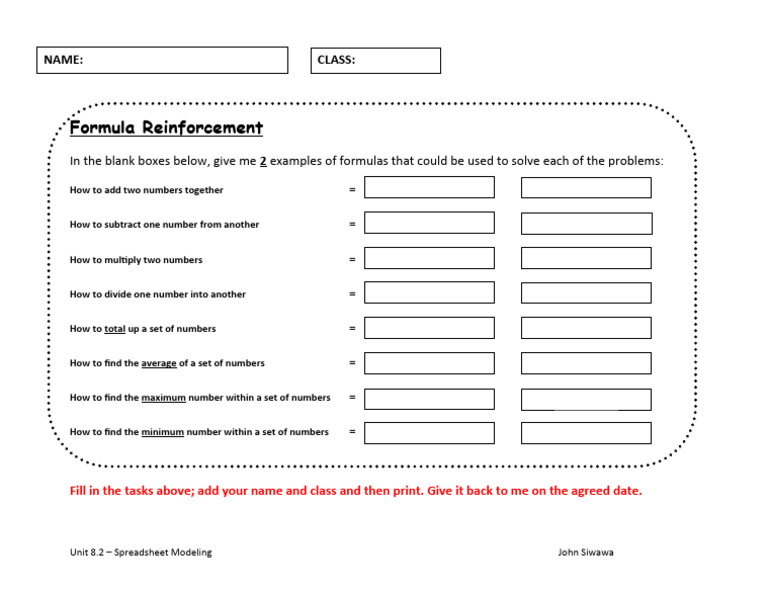 Formula Reinforcement | PDF