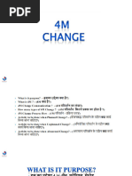 4M Change Management Format | PDF | Production And Manufacturing ...