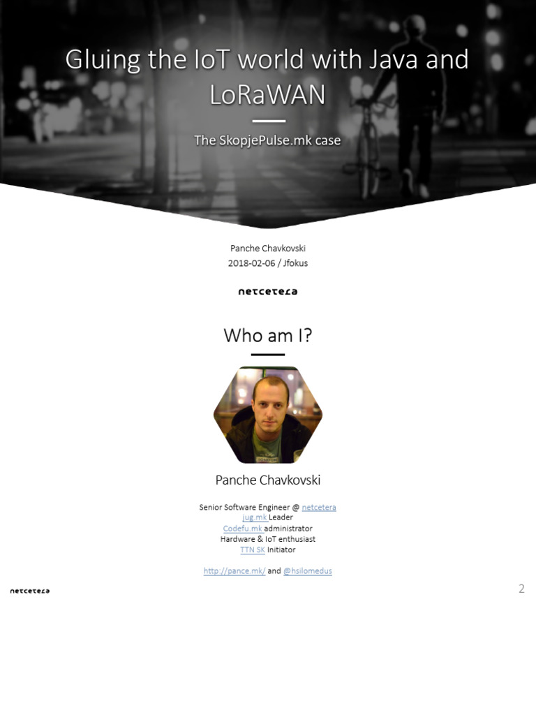 Gluing The IoT World With Java and LoRaWAN | PDF | Internet Of Things ...