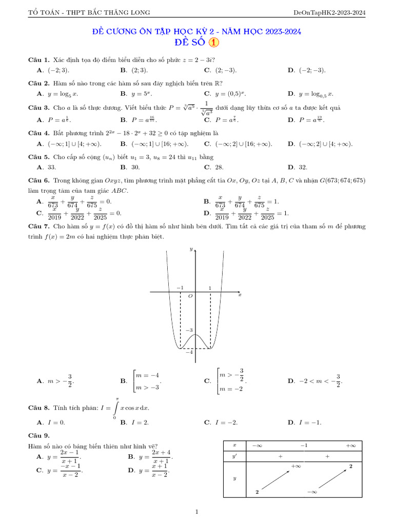 05-de-on-tap-hk2-toan-12-nam-2023-2024-truong-thpt-bac-thang-long-ha-noi | PDF