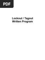 LOTOTO Procedure: 9 Steps to Safety | PDF | Safety | Occupational ...