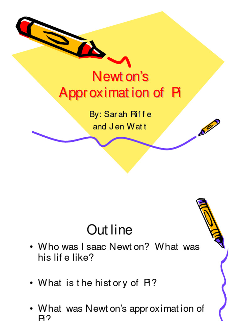 Newton | PDF | Pi | Isaac Newton