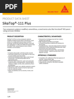 Sikacrete®-211 SCC Plus Data Sheet | PDF | Concrete | Materials