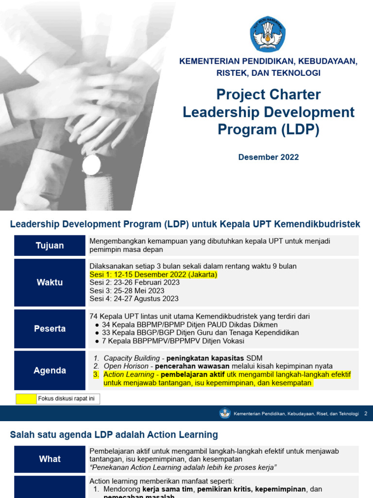 Project Charter ALT LDP | PDF