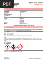 Cement Material Safety Data Sheet | PDF | Cement | Waste