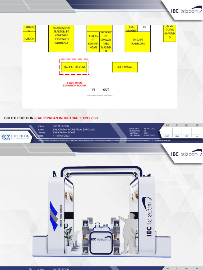 PDF IEC Telecom Balikpapan Dome BEX 2023 | PDF