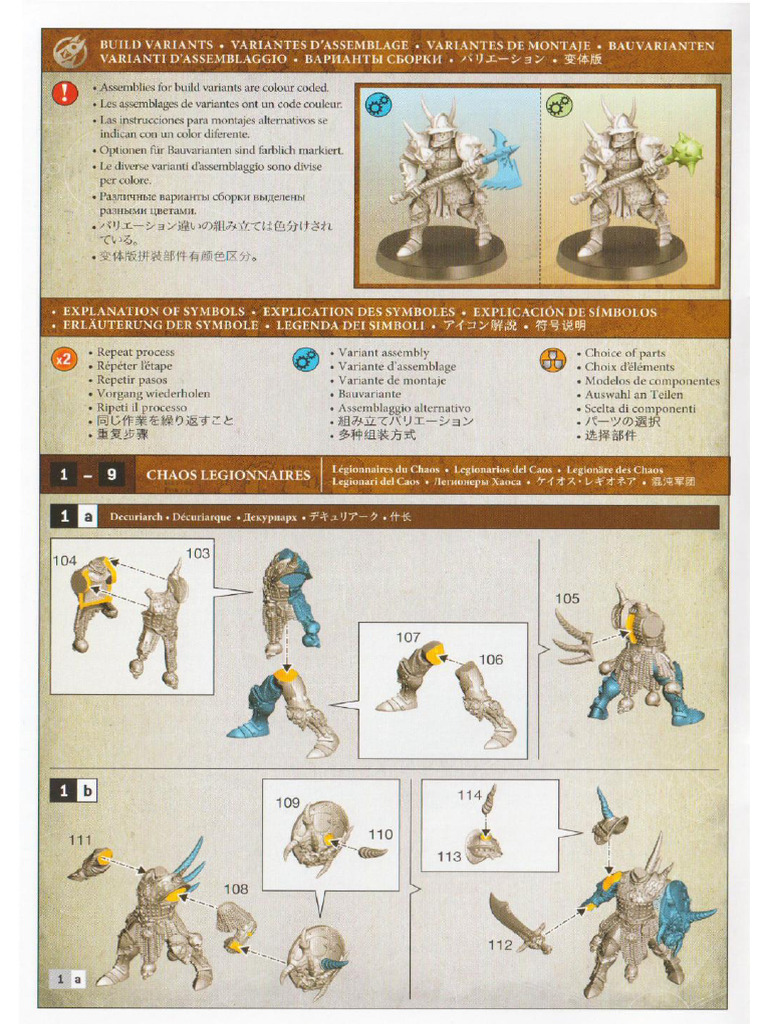 Warcry Chaos Legionnaires | PDF