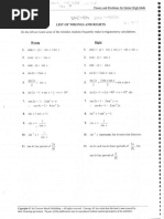 MYP Formula Booklet | PDF