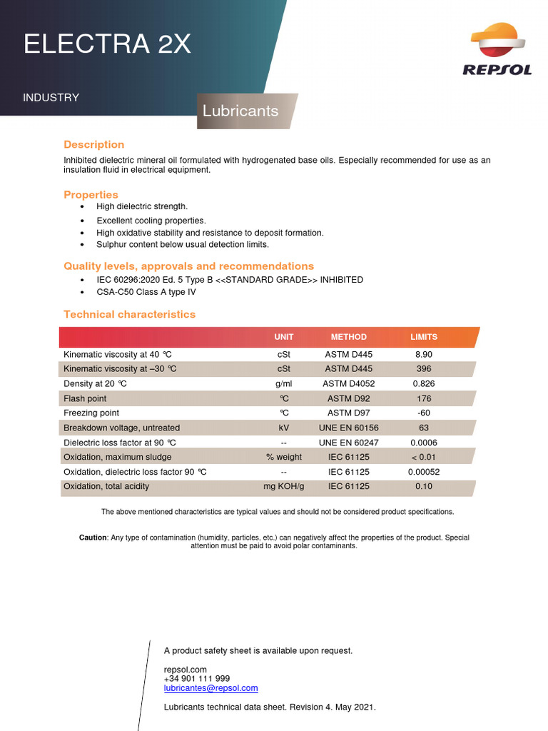 Electra 2x - tcm14 190934 | PDF | Electrical Breakdown | Electromagnetism