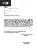 Materi Bahasa Indonesia - Arti CQ Dan Up Pada Surat Resmi | PDF