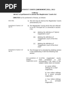 Magistrates Courts Act | PDF | Magistrate | Contempt Of Court