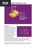 Ib Biology Lab Potato Tissue | PDF | Biology