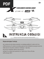 Mini Dron Z Kamer - E88 Pro - Instrukcja Obs - Ugi | PDF