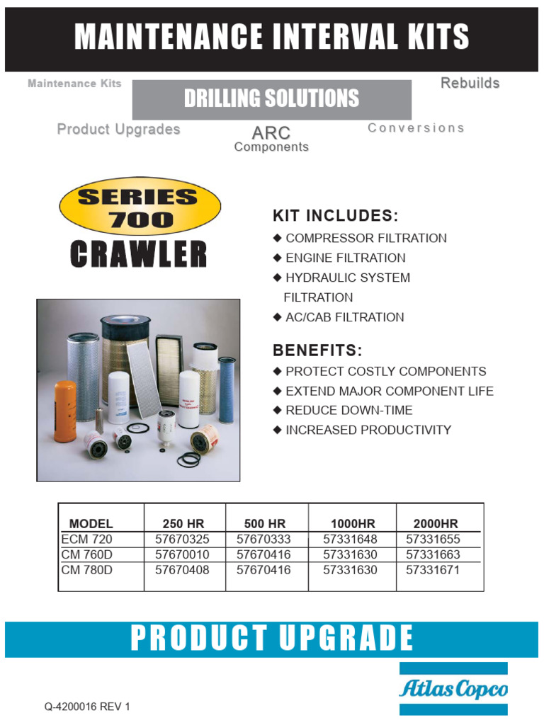 700 Maintenance Interval Kits | PDF