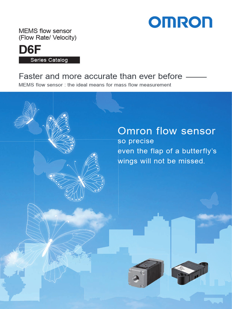 Omron Flow Sensor: Faster and More Accurate Than Ever Before | PDF ...