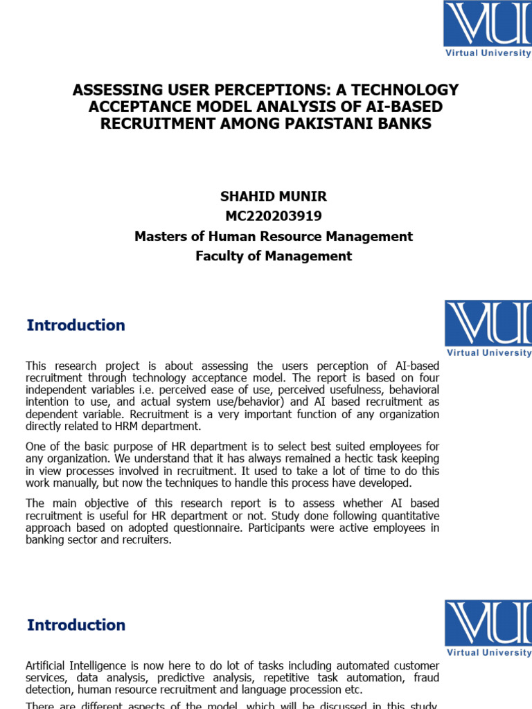 mc220203919 Presentation - Final PROJECT FINAL MHRM | PDF | Coefficient ...