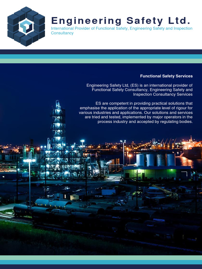ES Brochure_Functional Safety | PDF | Risk | Safety