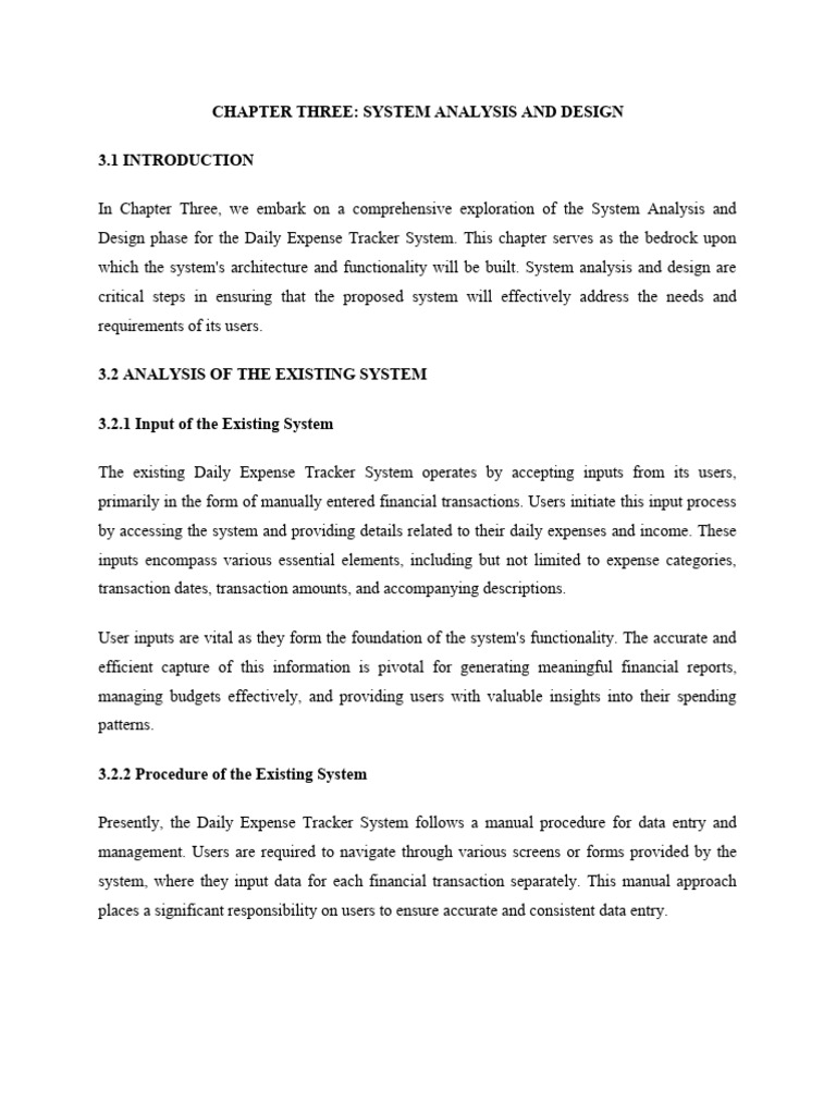 Chapter Three | PDF | Use Case | Graphical User Interfaces
