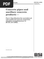 BS 05911-1-2021 | PDF | Pipe (Fluid Conveyance) | Concrete