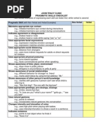 Pragmatic Skills Checklist | PDF | Nonverbal Communication | Linguistics