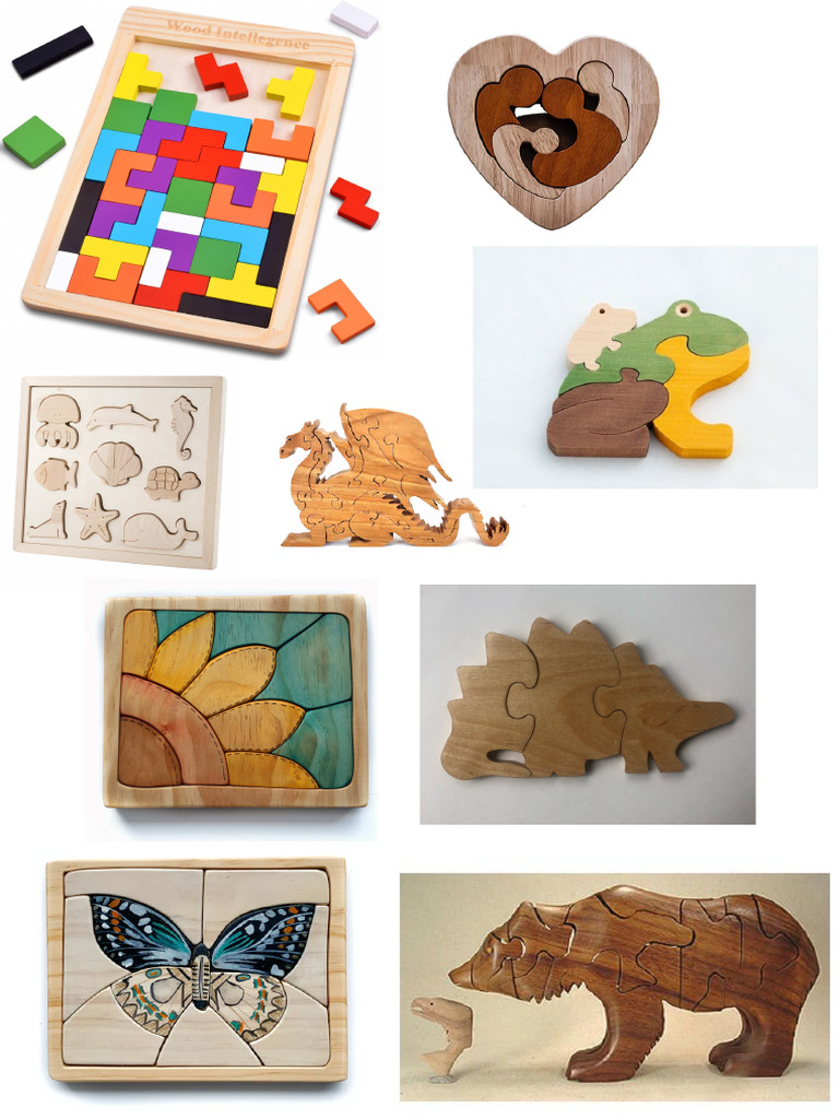 Wooden Jigsaw Mood Board | PDF