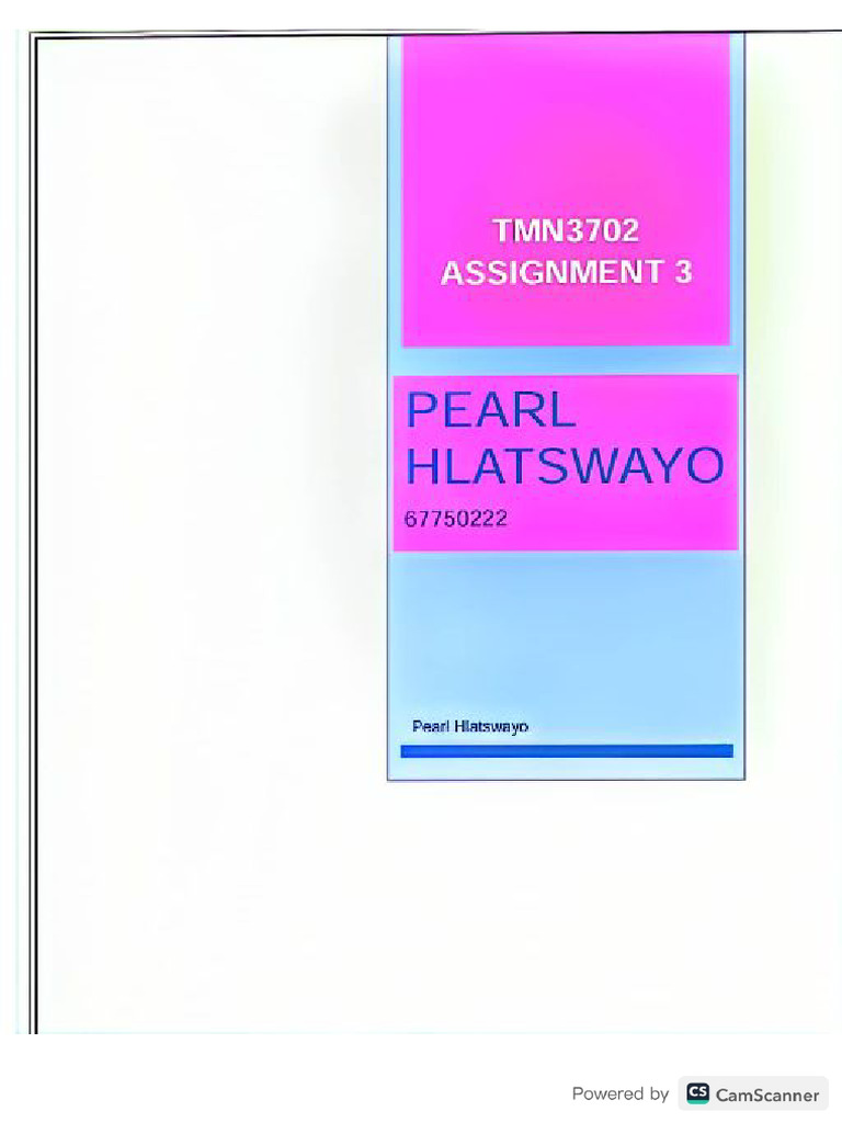 TMN3702 Ass3 Final | PDF