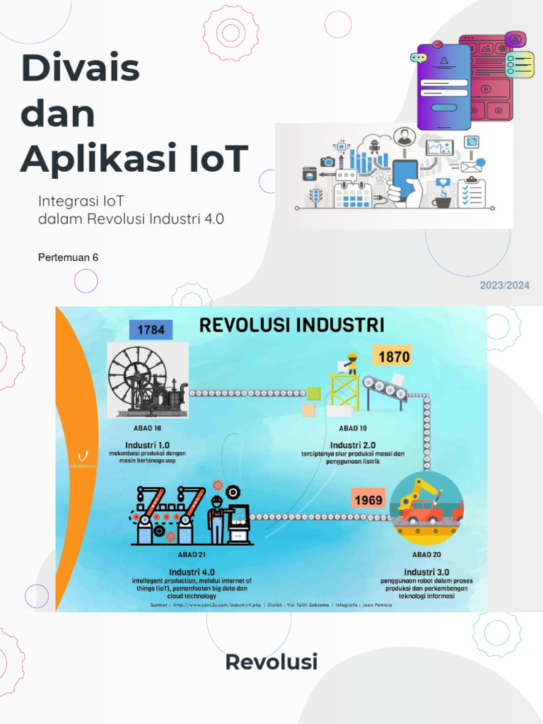 Pertemuan 6. Integrasi IoT | PDF | Bisnis | Komputer